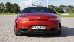 Красный Мерседес AMG GT 2019 в Плунге, объемом двигателя 3.98 л и пробегом 55 тыс. км за 77000 €, фото 17 на AUTOMOTO.COM.LV
