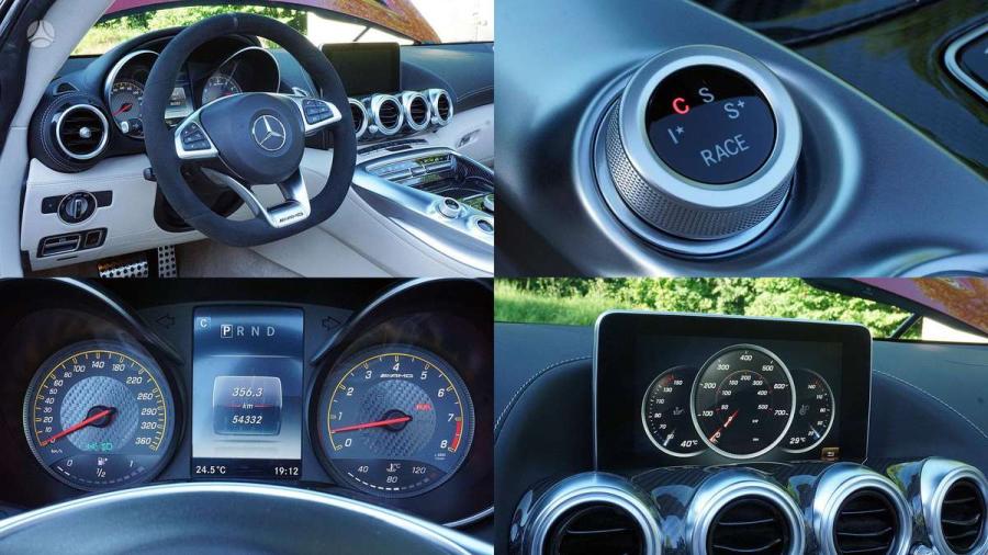 Красный Мерседес AMG GT 2019 в Плунге, объемом двигателя 3.98 л и пробегом 55 тыс. км за 77000 €, фото 27 на AUTOMOTO.COM.LV