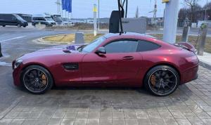 Красный Мерседес AMG GT 2016 в Каунас, объемом двигателя 3.98 л и пробегом 50 тыс. км за 77777 €, фото 2 на AUTOMOTO.COM.LV