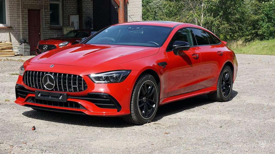 Sarkans Mercedes-Benz amg-gt 2019 Plungė, ar dzinēja tilpumu 3.00 L un nobraukumu 75 tūkst. km par 59000 €, foto 17 vietnē AUTOMOTO.COM.LV