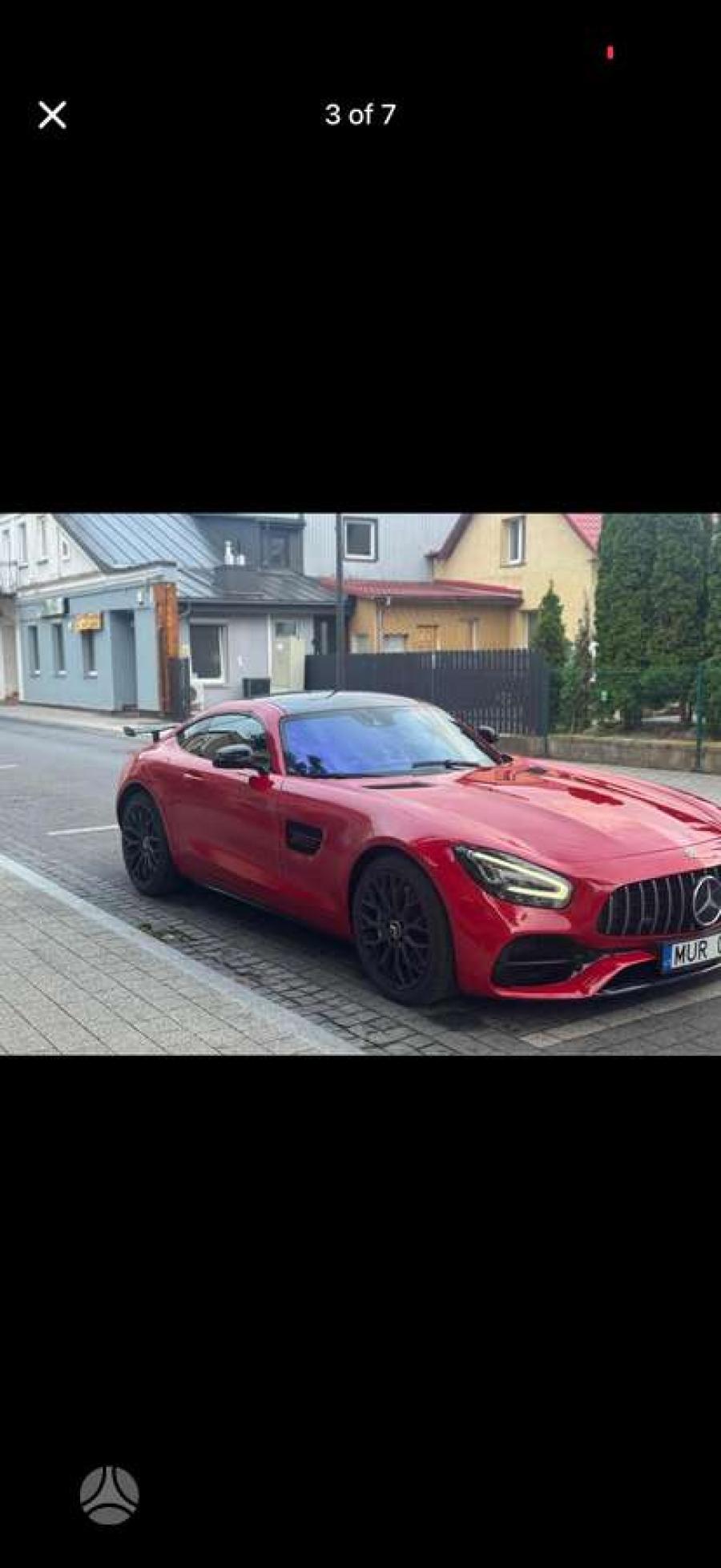 Sarkans Mercedes-Benz amg-gt 2020 Klaipėda, ar dzinēja tilpumu 0.40 L un nobraukumu 29 tūkst. km par 80000 €, foto 8 vietnē AUTOMOTO.COM.LV