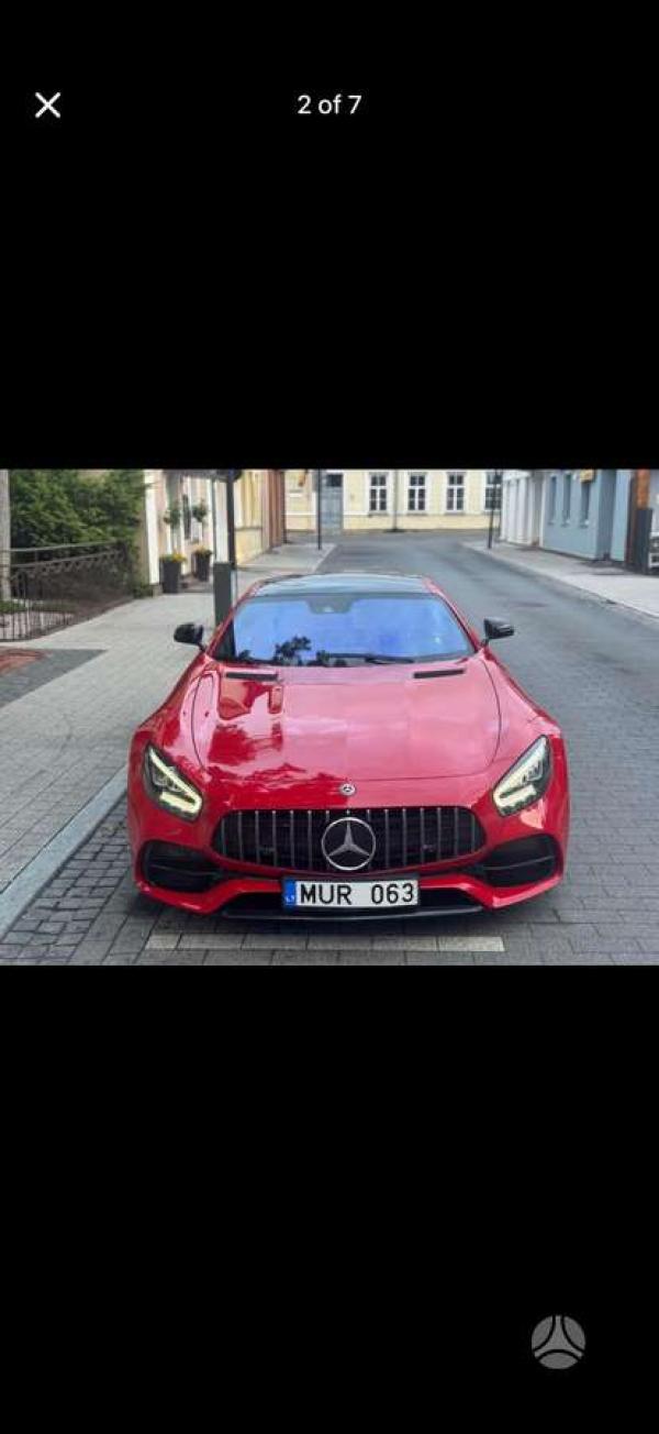 Red Mercedes-Benz amg-gt 2020 in Klaipeda, with an engine capacity of 4.00 L and mileage of 29 thousand km for 80000 €, photo 8 on AUTOMOTO.COM.LV