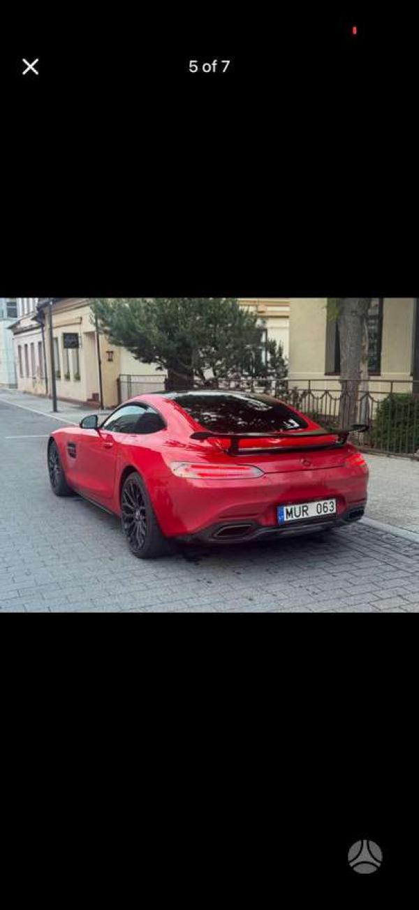 Красный Мерседес AMG GT 2020 в Клайпеда, объемом двигателя 4.00 л и пробегом 29 тыс. км за 80000 €, фото 7 на AUTOMOTO.COM.LV