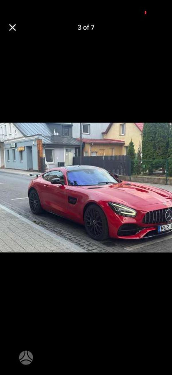 Красный Мерседес AMG GT 2020 в Клайпеда, объемом двигателя 4.00 л и пробегом 29 тыс. км за 80000 €, фото 8 на AUTOMOTO.COM.LV