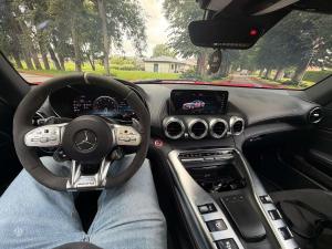 Красный Мерседес AMG GT 2020 в Вильнюс, объемом двигателя 3.98 л и пробегом 30 тыс. км за 80000 €, фото 16 на AUTOMOTO.COM.LV