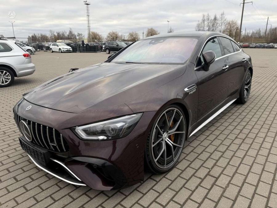 Красный Мерседес AMG GT 2022 в Мариямполе, объемом двигателя 4.00 л и пробегом 41 тыс. км за 76500 €, фото 1 на AUTOMOTO.COM.LV