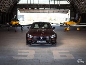Красный Мерседес AMG GT 2022 в Мариямполе, объемом двигателя 4.00 л и пробегом 45 тыс. км за 109950 €, фото 5 на AUTOMOTO.COM.LV