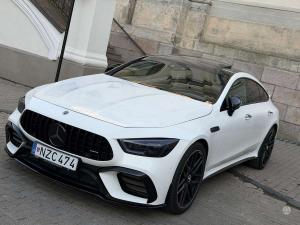 Белый Мерседес AMG GT 2019 в Вильнюс, объемом двигателя 3.00 л и пробегом 34 тыс. км за 75000 €, фото 9 на AUTOMOTO.COM.LV