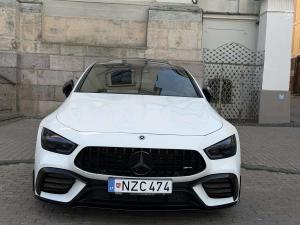 Белый Мерседес AMG GT 2019 в Вильнюс, объемом двигателя 3.00 л и пробегом 34 тыс. км за 75000 €, фото 10 на AUTOMOTO.COM.LV