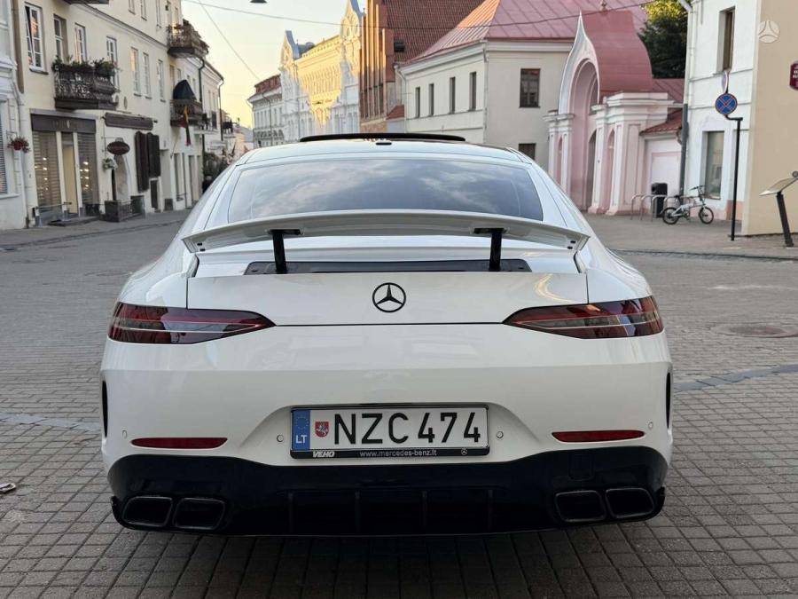 Белый Мерседес AMG GT 2019 в Вильнюс, объемом двигателя 3.00 л и пробегом 34 тыс. км за 75000 €, фото 14 на AUTOMOTO.COM.LV