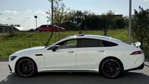 Белый Мерседес AMG GT 2019 в Вильнюс, объемом двигателя 3.00 л и пробегом 34 тыс. км за 75000 €, фото 5 на AUTOMOTO.COM.LV