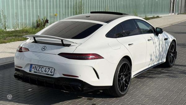 Мерседес AMG GT 2019 в Вильнюс на AUTOMOTO.COM.LV Белый Мерседес AMG GT 2019 в Вильнюс, объемом двигателя 3.00 л и пробегом 34 тыс. км за 75000 €, фото 7 на AUTOMOTO.COM.LV
