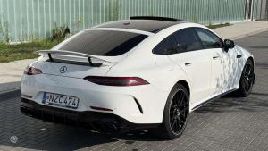 Белый Мерседес AMG GT 2019 в Вильнюс, объемом двигателя 3.00 л и пробегом 34 тыс. км за 75000 €, фото 7 на AUTOMOTO.COM.LV