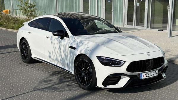 Мерседес AMG GT 2019 в Вильнюс на AUTOMOTO.COM.LV Белый Мерседес AMG GT 2019 в Вильнюс, объемом двигателя 3.00 л и пробегом 34 тыс. км за 75000 €, фото 9 на AUTOMOTO.COM.LV
