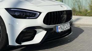 Белый Мерседес AMG GT 2019 в Вильнюс, объемом двигателя 3.00 л и пробегом 34 тыс. км за 75000 €, фото 10 на AUTOMOTO.COM.LV