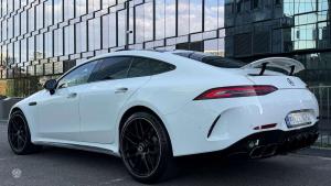White Mercedes-Benz amg-gt 2019 in Vilnius, with an engine capacity of 3.00 L and mileage of 34 thousand km for 75000 €, photo 3 on AUTOMOTO.COM.LV