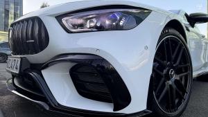 White Mercedes-Benz amg-gt 2019 in Vilnius, with an engine capacity of 3.00 L and mileage of 34 thousand km for 75000 €, photo 12 on AUTOMOTO.COM.LV