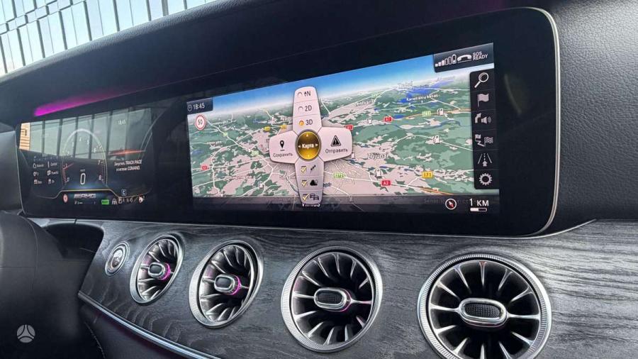 White Mercedes-Benz amg-gt 2019 in Vilnius, with an engine capacity of 3.00 L and mileage of 34 thousand km for 75000 €, photo 15 on AUTOMOTO.COM.LV
