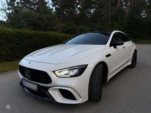 Белый Мерседес AMG GT 2020 в Вильнюс, объемом двигателя 3.98 л и пробегом 44 тыс. км за 66000 €, фото 3 на AUTOMOTO.COM.LV