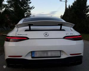 Белый Мерседес AMG GT 2020 в Вильнюс, объемом двигателя 3.98 л и пробегом 44 тыс. км за 66000 €, фото 4 на AUTOMOTO.COM.LV