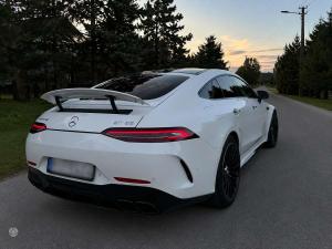 Белый Мерседес AMG GT 2020 в Вильнюс, объемом двигателя 3.98 л и пробегом 44 тыс. км за 66000 €, фото 5 на AUTOMOTO.COM.LV