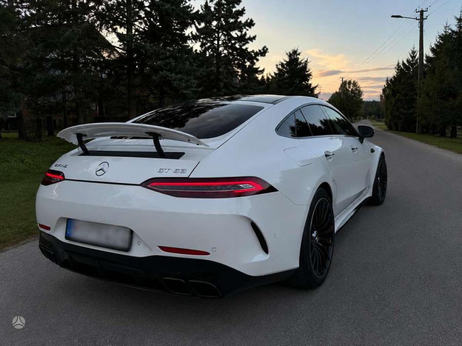 Белый Мерседес AMG GT 2020 в Вильнюс, объемом двигателя 3.98 л и пробегом 44 тыс. км за 66000 €, фото 5 на AUTOMOTO.COM.LV