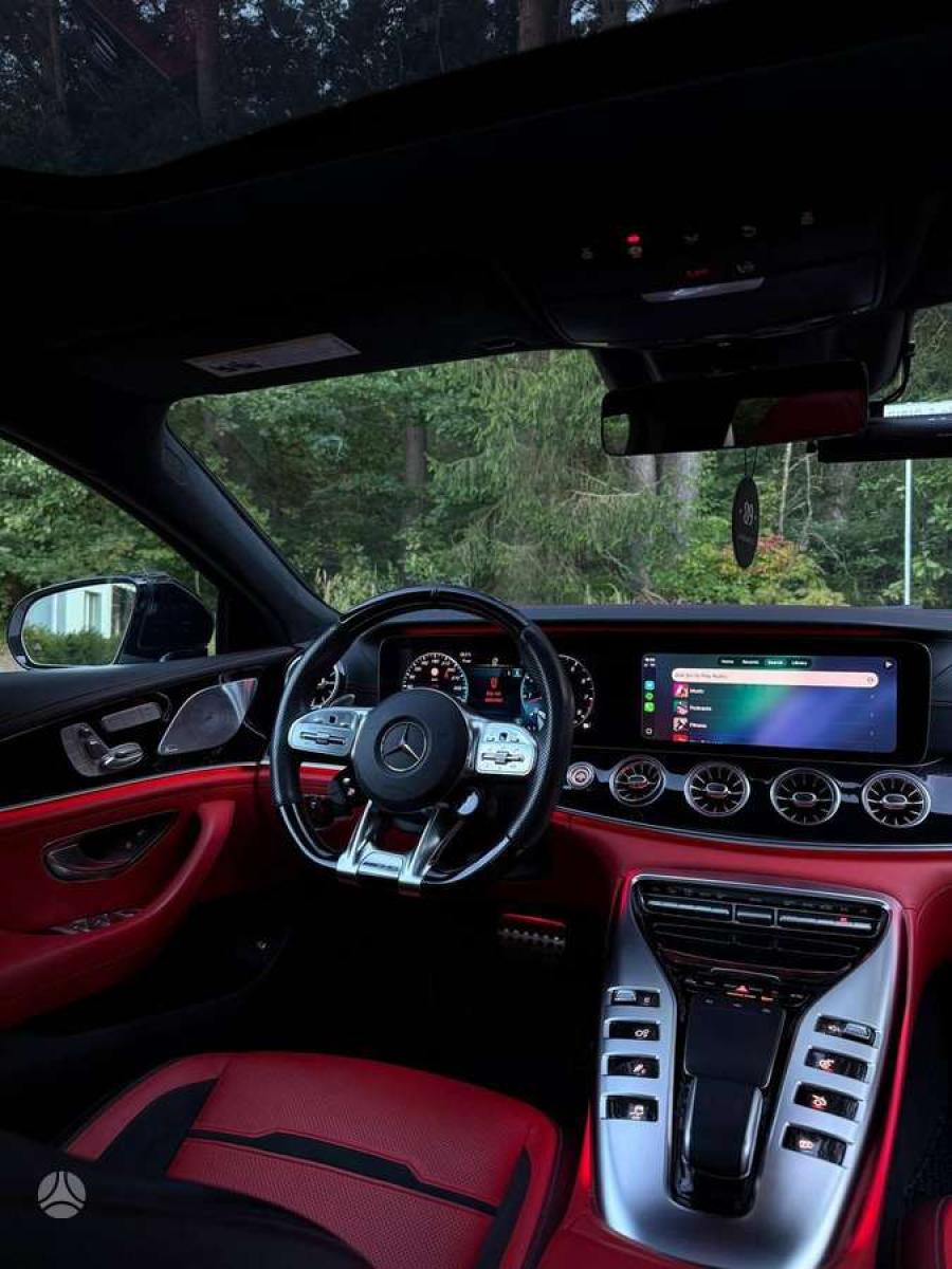 Белый Мерседес AMG GT 2020 в Вильнюс, объемом двигателя 3.98 л и пробегом 44 тыс. км за 66000 €, фото 12 на AUTOMOTO.COM.LV
