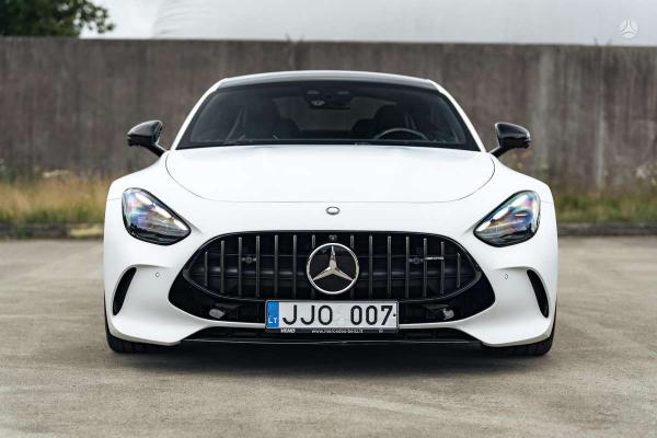 Белый Мерседес AMG GT 2024 в Клайпеда, объемом двигателя 3.98 л и пробегом 45 тыс. км за 149999 €, фото 5 на AUTOMOTO.COM.LV