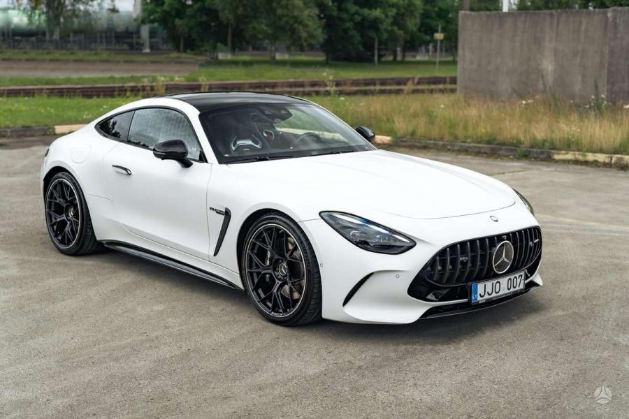 Balts Mercedes-Benz amg-gt 2024 Klaipėda, ar dzinēja tilpumu 3.98 L un nobraukumu 45 tūkst. km par 149999 €, foto 3 vietnē AUTOMOTO.COM.LV
