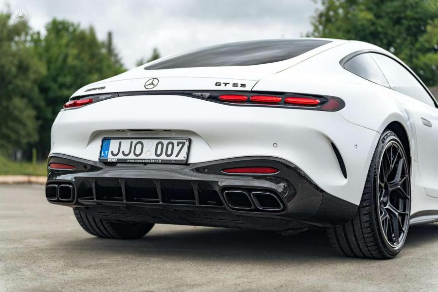 Balts Mercedes-Benz amg-gt 2024 Klaipėda, ar dzinēja tilpumu 3.98 L un nobraukumu 45 tūkst. km par 149999 €, foto 14 vietnē AUTOMOTO.COM.LV