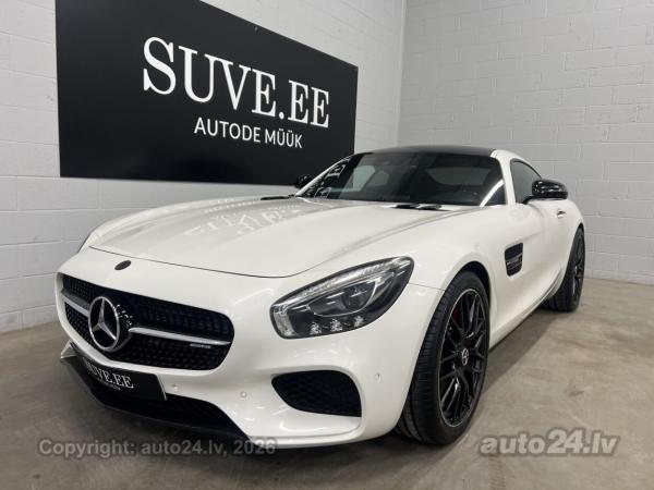 Белый Мерседес AMG GT 2015 в Таллин, объемом двигателя 4.00 л и пробегом 76 тыс. км за 69995 €, фото 2 на AUTOMOTO.COM.LV