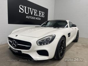 White Mercedes-Benz amg-gt 2015 in Tallinn, with an engine capacity of 4.00 L and mileage of 76 thousand km for 69995 €, photo 2 on AUTOMOTO.COM.LV