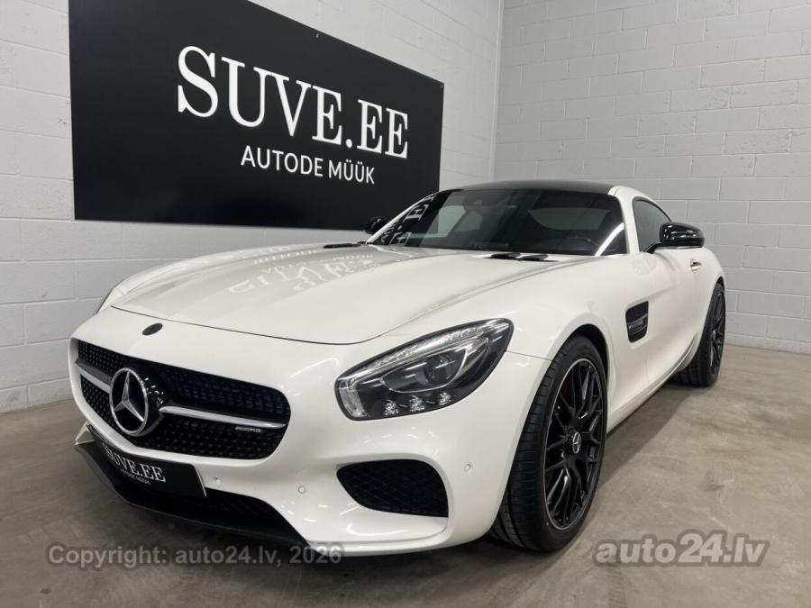 White Mercedes-Benz amg-gt 2015 in Tallinn, with an engine capacity of 4.00 L and mileage of 76 thousand km for 69995 €, photo 2 on AUTOMOTO.COM.LV