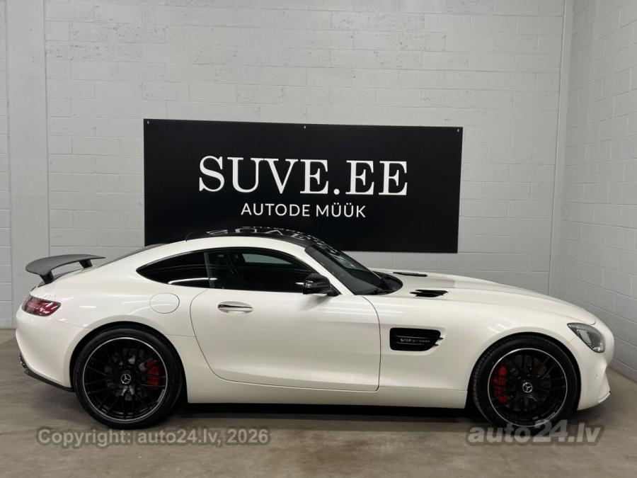 White Mercedes-Benz amg-gt 2015 in Tallinn, with an engine capacity of 4.00 L and mileage of 76 thousand km for 69995 €, photo 9 on AUTOMOTO.COM.LV