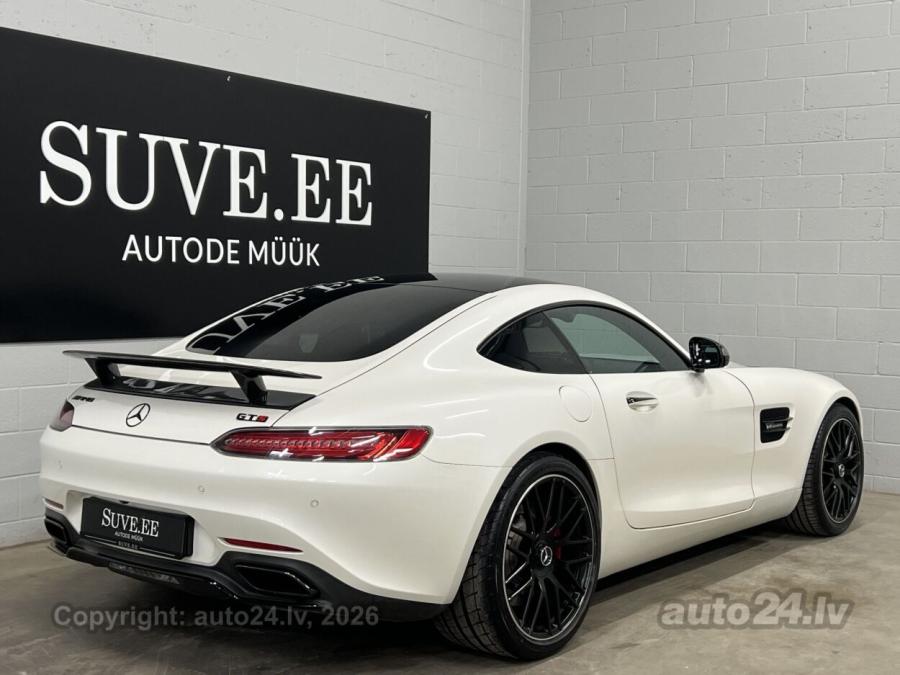 White Mercedes-Benz amg-gt 2015 in Tallinn, with an engine capacity of 4.00 L and mileage of 76 thousand km for 69995 €, photo 11 on AUTOMOTO.COM.LV