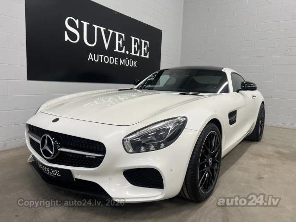 Белый Мерседес AMG GT 2015 в Таллин, объемом двигателя 4.00 л и пробегом 79 тыс. км за 64995 €, фото 2 на AUTOMOTO.COM.LV