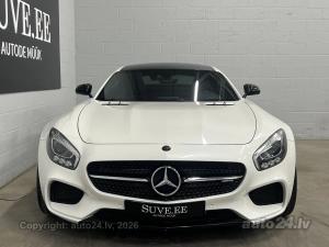 Белый Мерседес AMG GT 2015 в Таллин, объемом двигателя 4.00 л и пробегом 79 тыс. км за 64995 €, фото 4 на AUTOMOTO.COM.LV