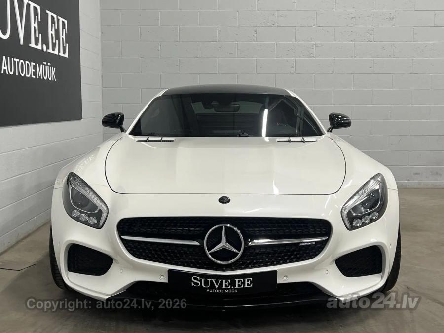 Белый Мерседес AMG GT 2015 в Таллин, объемом двигателя 4.00 л и пробегом 79 тыс. км за 64995 €, фото 4 на AUTOMOTO.COM.LV