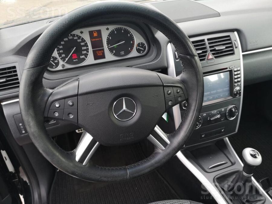 Черный Мерседес B 150 2007 в Рига, объемом двигателя 1.50 л и пробегом 243 тыс. км за 2490 €, фото 8 на AUTOMOTO.COM.LV