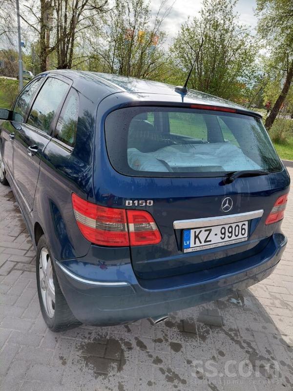 Синий Мерседес B 150 2006 в Елгава, объемом двигателя 1.50 л и пробегом 214 тыс. км за 1800 €, фото 6 на AUTOMOTO.COM.LV