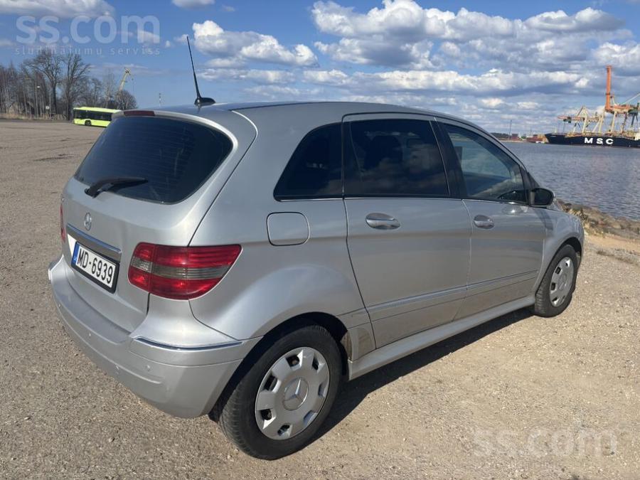 Grey Mercedes-Benz B 150 2006 in Riga, with an engine capacity of 1.50 L and mileage of 150 thousand km for 2960 €, photo 17 on AUTOMOTO.COM.LV