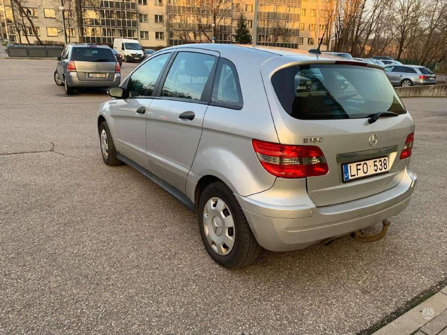 Серый Мерседес B 150 2007 в Вильнюс, объемом двигателя 1.50 л и пробегом 273 тыс. км за 1000 €, фото 4 на AUTOMOTO.COM.LV