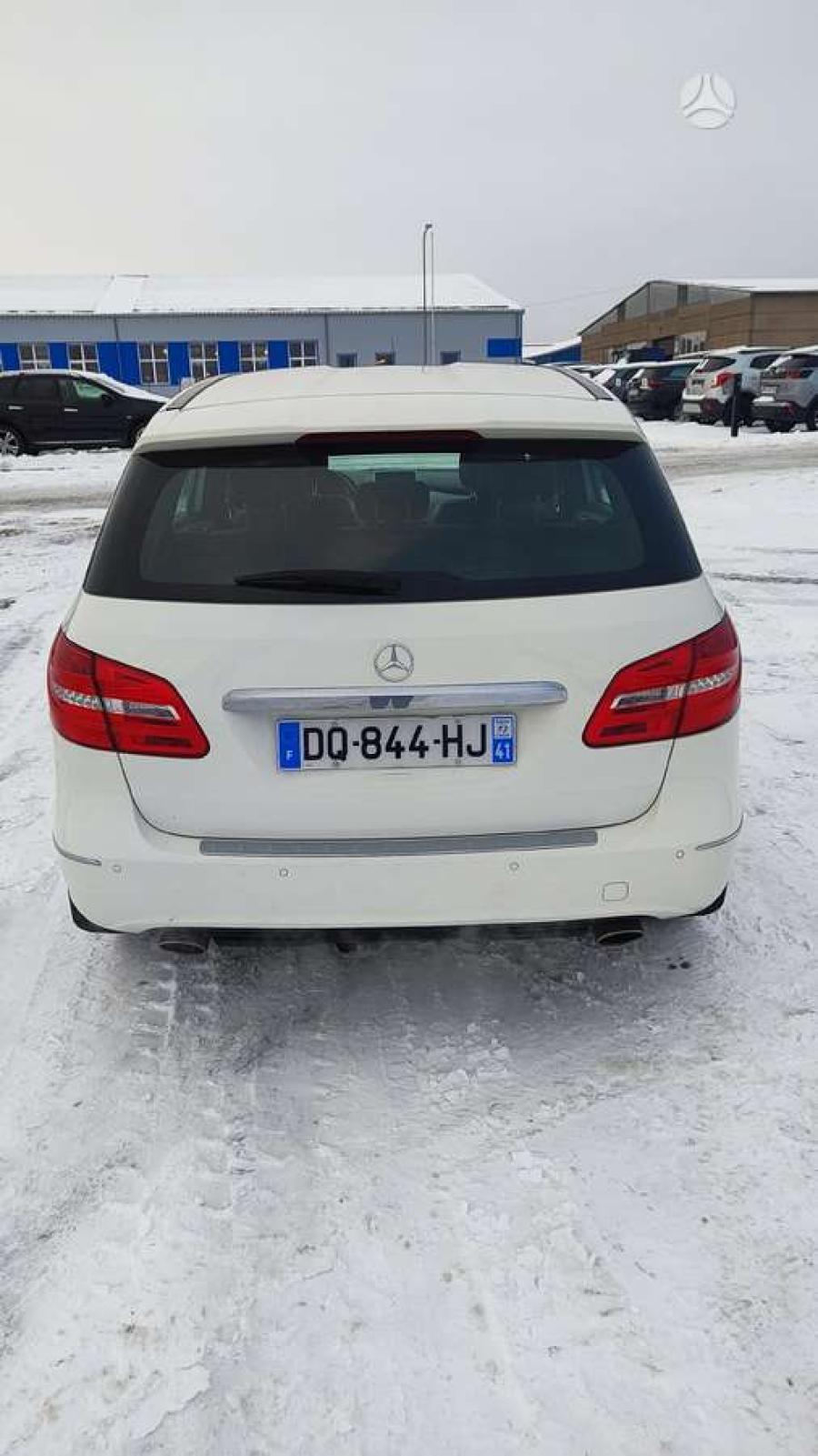 Balts Mercedes-Benz B 150 2015 Tauragė, ar dzinēja tilpumu 1.50 L un nobraukumu 280 tūkst. km par 5500 €, foto 4 vietnē AUTOMOTO.COM.LV