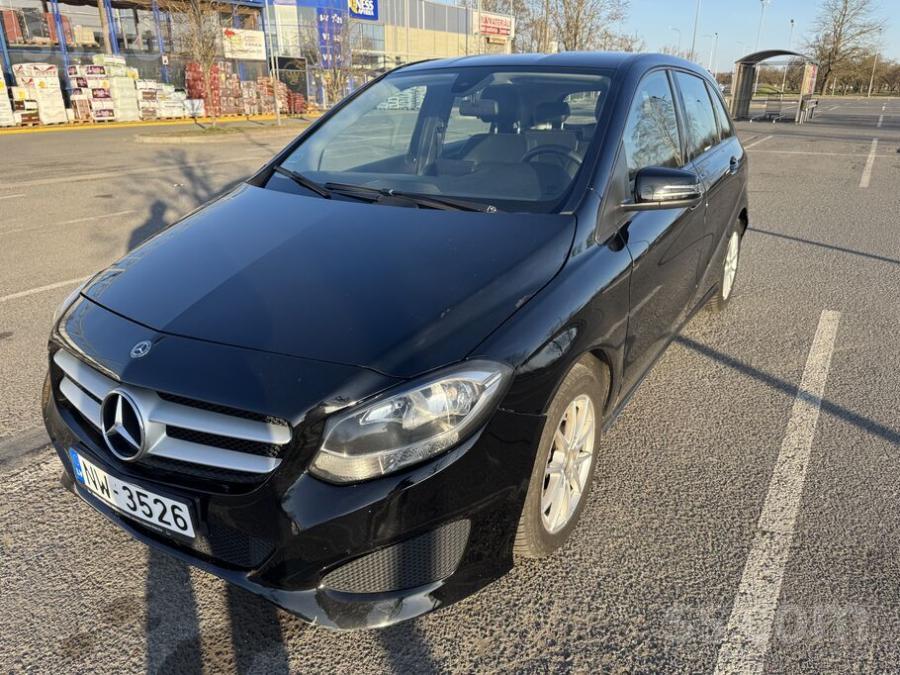 Melns Mercedes-Benz b-160 2018 Rīga, ar dzinēja tilpumu 1.50 L un nobraukumu 499 tūkst. km par 6500 €, foto 1 vietnē AUTOMOTO.COM.LV