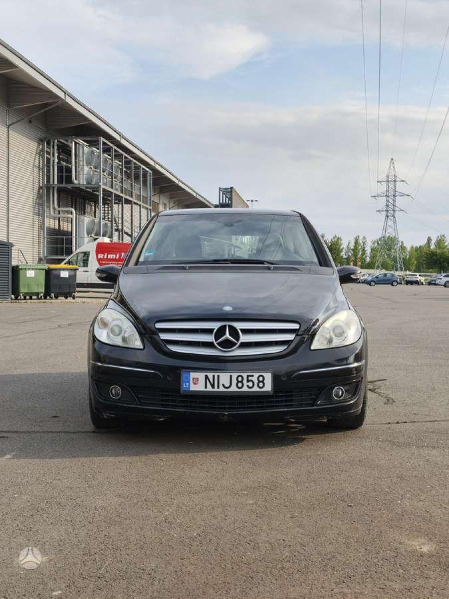 Melns Mercedes-Benz b-170 2006 Kauņa, ar dzinēja tilpumu 1.70 L un nobraukumu 165 tūkst. km par 1850 €, foto 1 vietnē AUTOMOTO.COM.LV