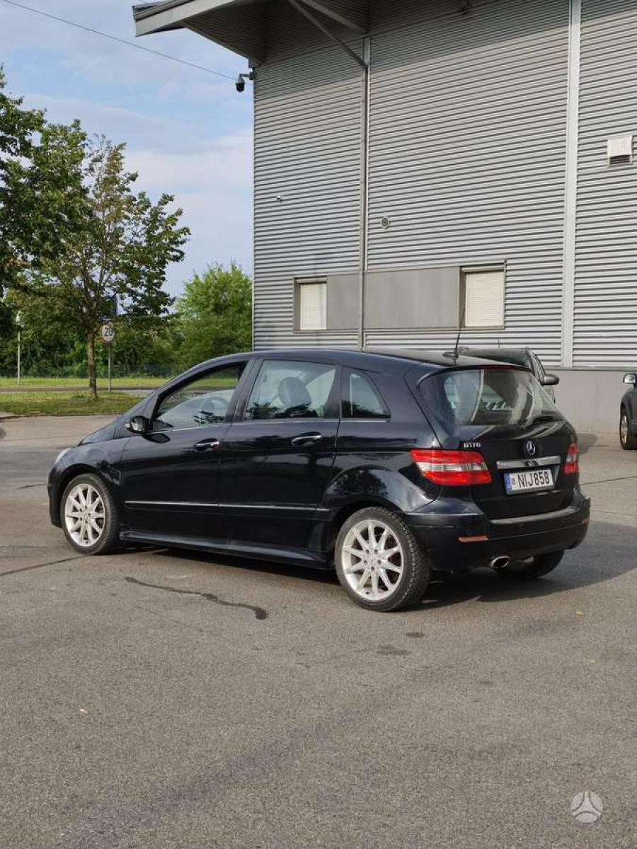 Melns Mercedes-Benz b-170 2006 Kauņa, ar dzinēja tilpumu 1.70 L un nobraukumu 165 tūkst. km par 1850 €, foto 8 vietnē AUTOMOTO.COM.LV