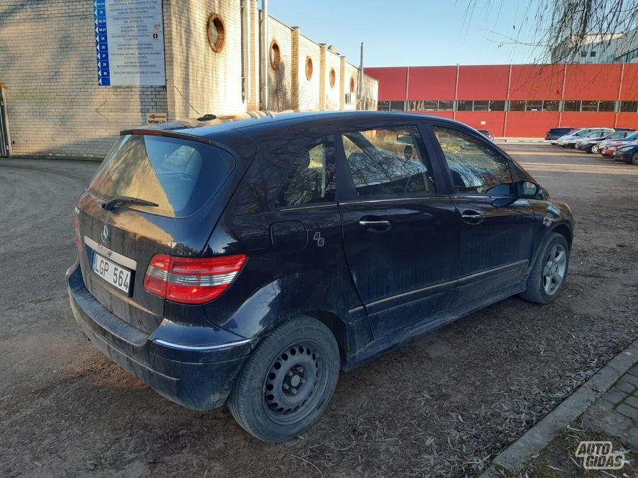 Melns Mercedes-Benz b-170 2006 Kauņa, ar dzinēja tilpumu 1.70 L un nobraukumu 160 tūkst. km par 400 €, foto 7 vietnē AUTOMOTO.COM.LV