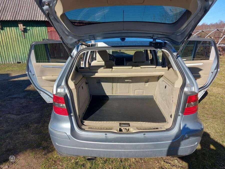 Blue Mercedes-Benz b-170 2007 in Telschi, with an engine capacity of 1.70 L and mileage of 207 thousand km for 2500 €, photo 8 on AUTOMOTO.COM.LV