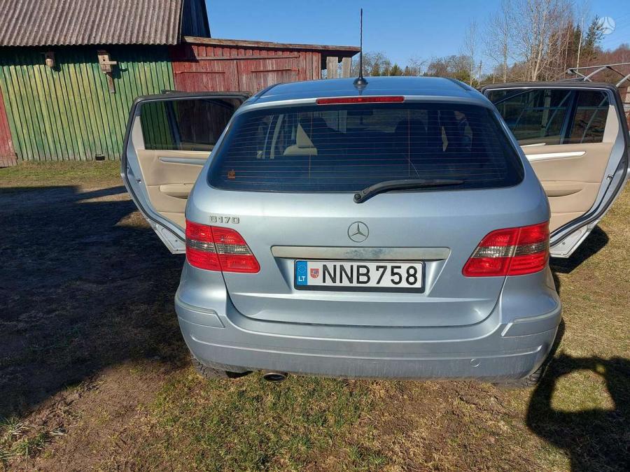 Blue Mercedes-Benz b-170 2007 in Telschi, with an engine capacity of 1.70 L and mileage of 207 thousand km for 2500 €, photo 9 on AUTOMOTO.COM.LV