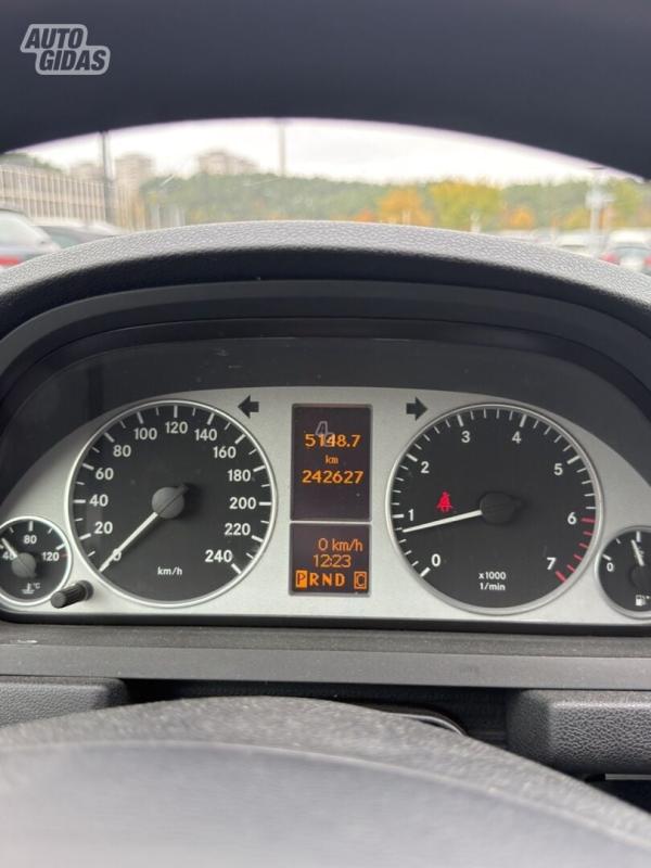 Pelēks Mercedes-Benz b-170 2005 Viļņa, ar dzinēja tilpumu 1.70 L un nobraukumu 243 tūkst. km par 1350 €, foto 8 vietnē AUTOMOTO.COM.LV